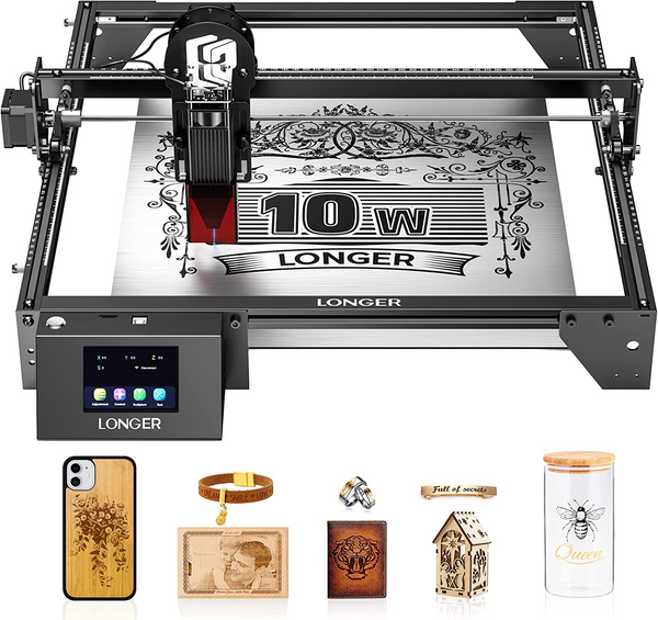 Official Longer RAY5 10W High Accuracy Wood Laser Engraver Cutter