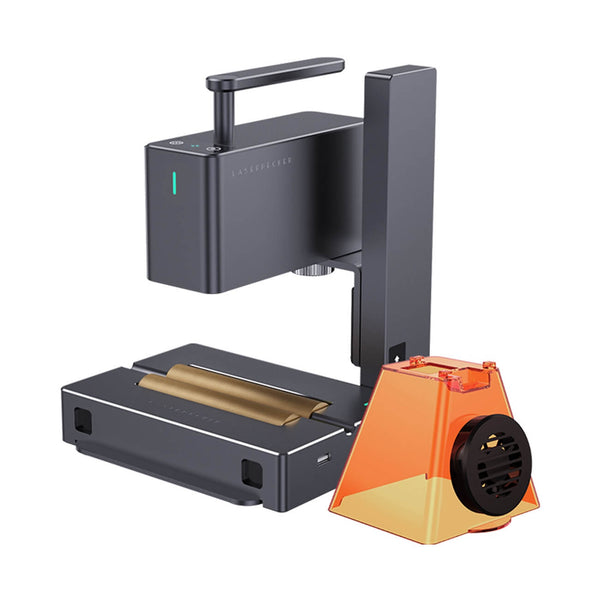 LaserPecker 2 Pro 5W Laser Engraver & Cutter with Electric Roller