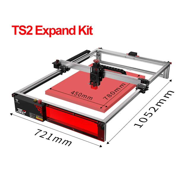 Two Trees TS2 10W Extension Kit Y-axis Engraving Area Expansion Kit