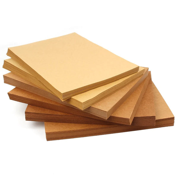 10-50pcs Kraft Paper Sheets 200gsm